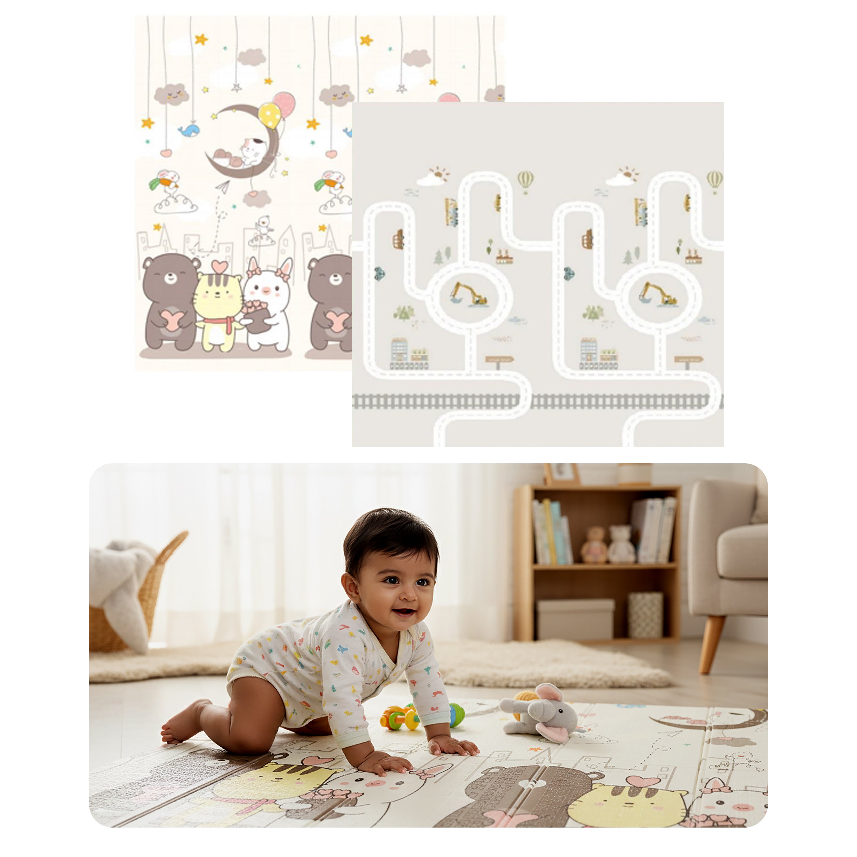 Dream Crawl Baby Play Mats (150cm x 200cm x 0.6cm) – Kids Station